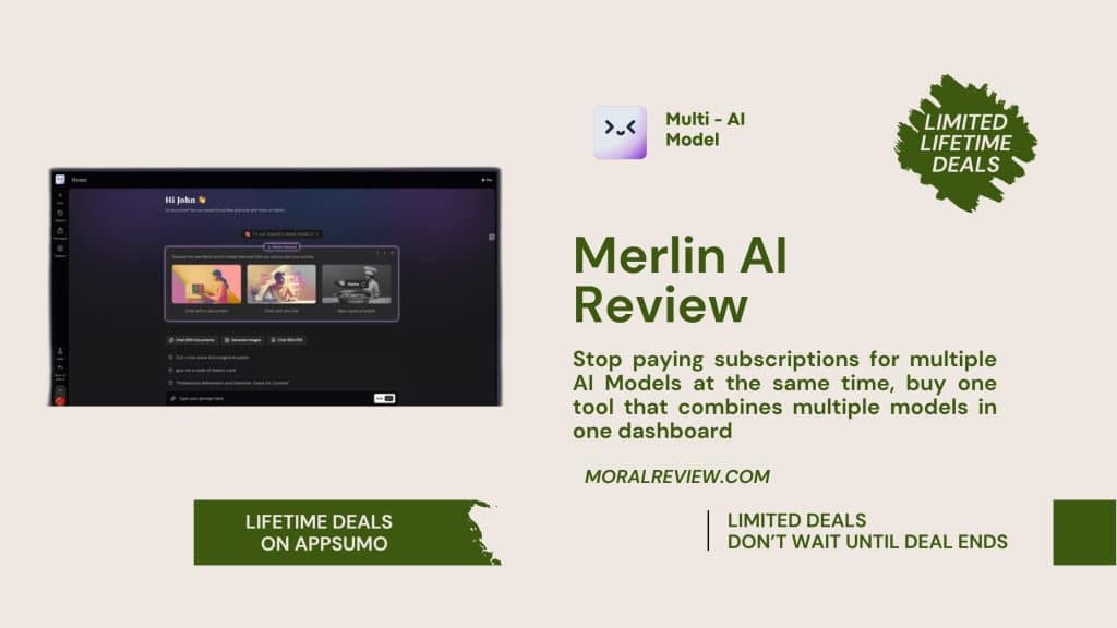 Merlin AI Review: Appsumo Lifetime Deals with Multi AI Model
