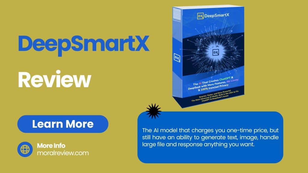 DeepSmartX Review: Can You Trust These One-Time Price AI Models? - Moral Review